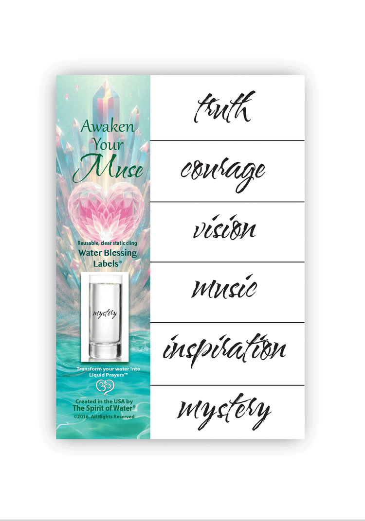The Original Water Blessing Labels - 40+ word collections – The Spirit ...