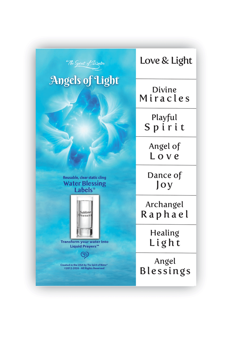 The Original Water Blessing Labels - 40+ word collections – The Spirit ...