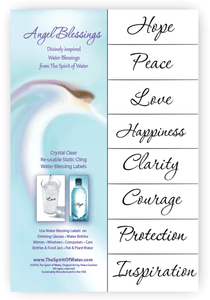 The Original Water Blessing Labels - 40+ word collections – The Spirit ...