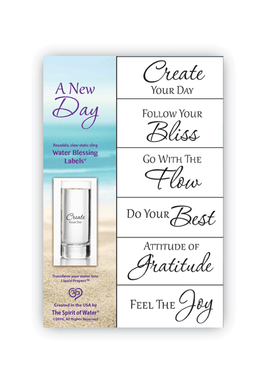 The Original Water Blessing Labels - 40+ word collections – The Spirit ...