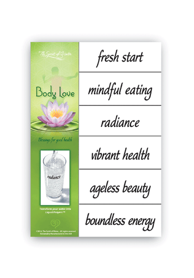 The Original Water Blessing Labels - 40+ word collections – The Spirit ...