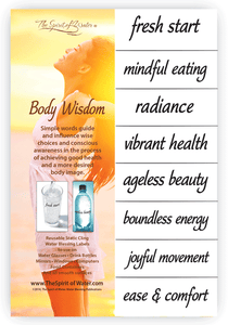 The Original Water Blessing Labels - 40+ word collections – The Spirit ...